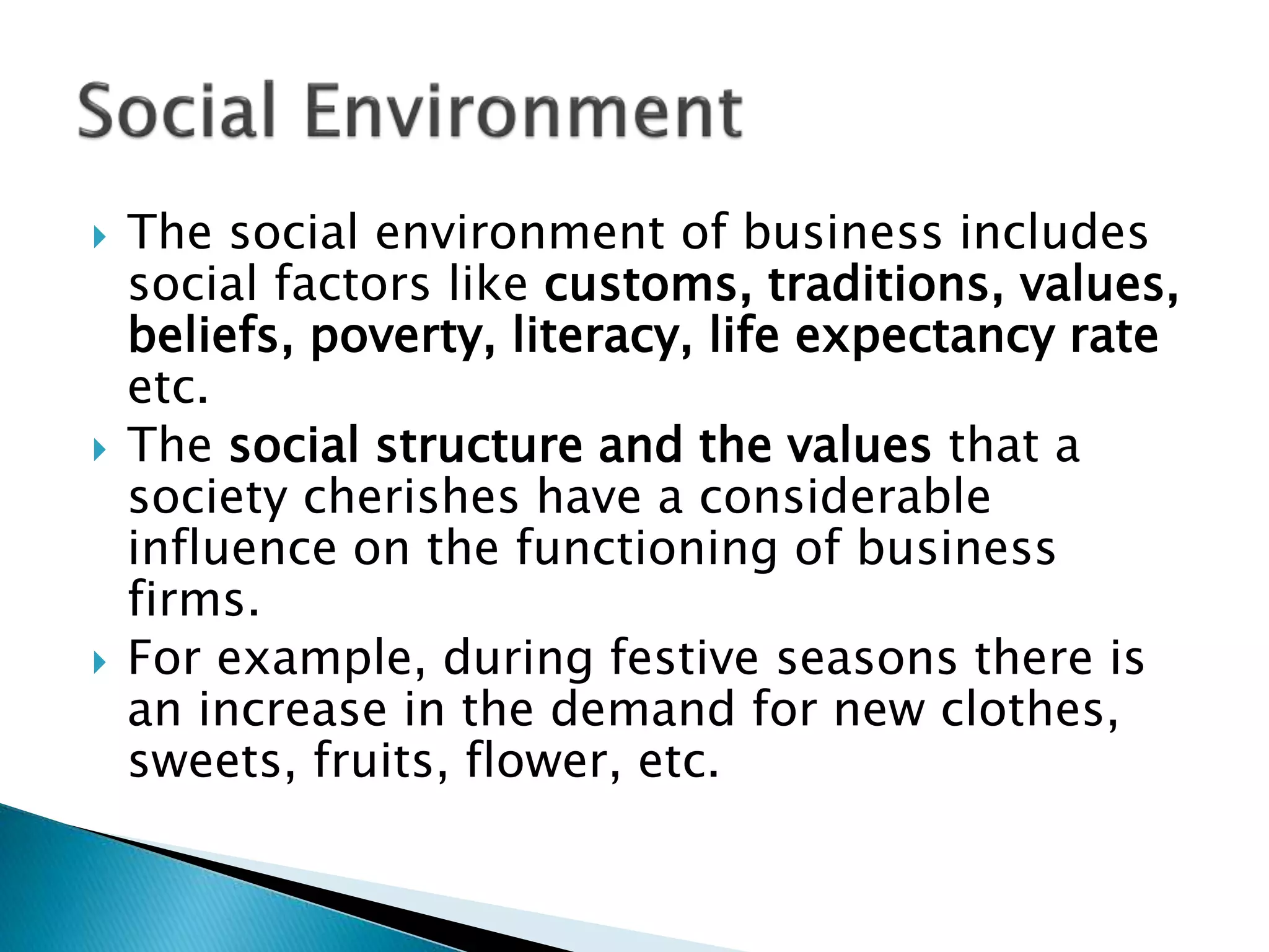 Business environment ppt | PPSX