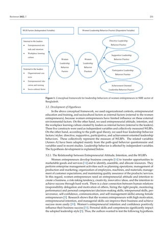 Leadership Behaviors of Women Entrepreneurs in SME Sector of Bangladesh | PDF