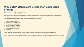 Sensitive deals need more than basic cloud storage tools | PPTX