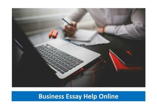 Business Essay Help | PDF