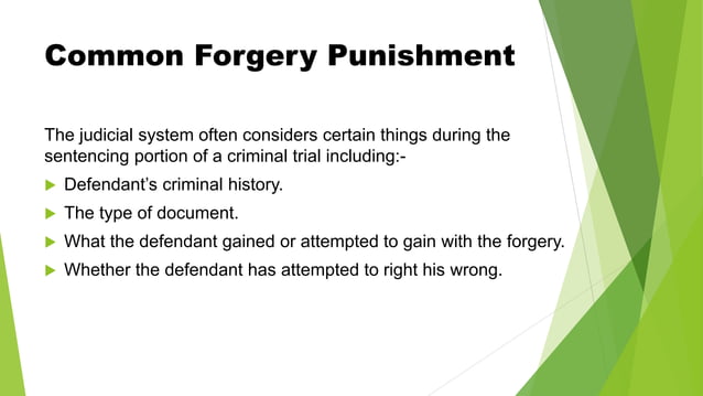 Forgery | PPT