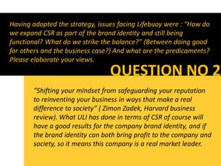 Lifebuoy Case Study | PPT