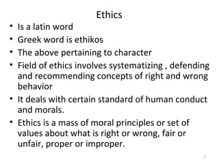 Business Ethics | PPT