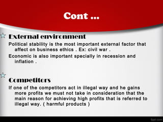 Business ethics.. | PPT