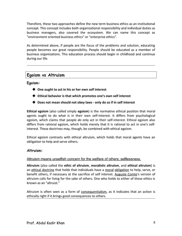 Business ethics | PDF