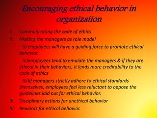 Business ethics | PPTX