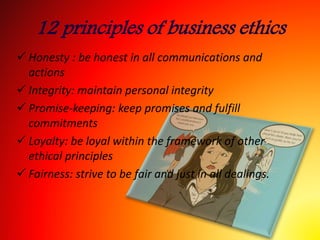 Business ethics | PPTX