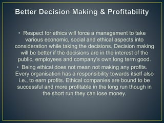Business ethics | PPT