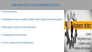 Business ethics | PPTX