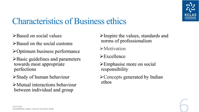 Business Ethics | PPT