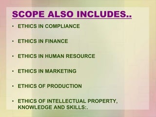 Introduction to Business Ethics | PPTX