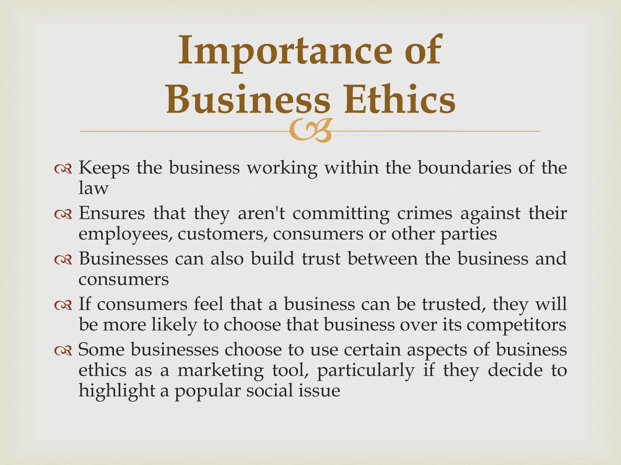 Business Ethics (BE), Ethical Business (EB) | PPTX
