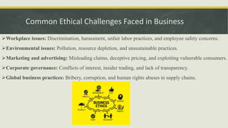 PPT Regarding Principles of Business Ethics | PPTX