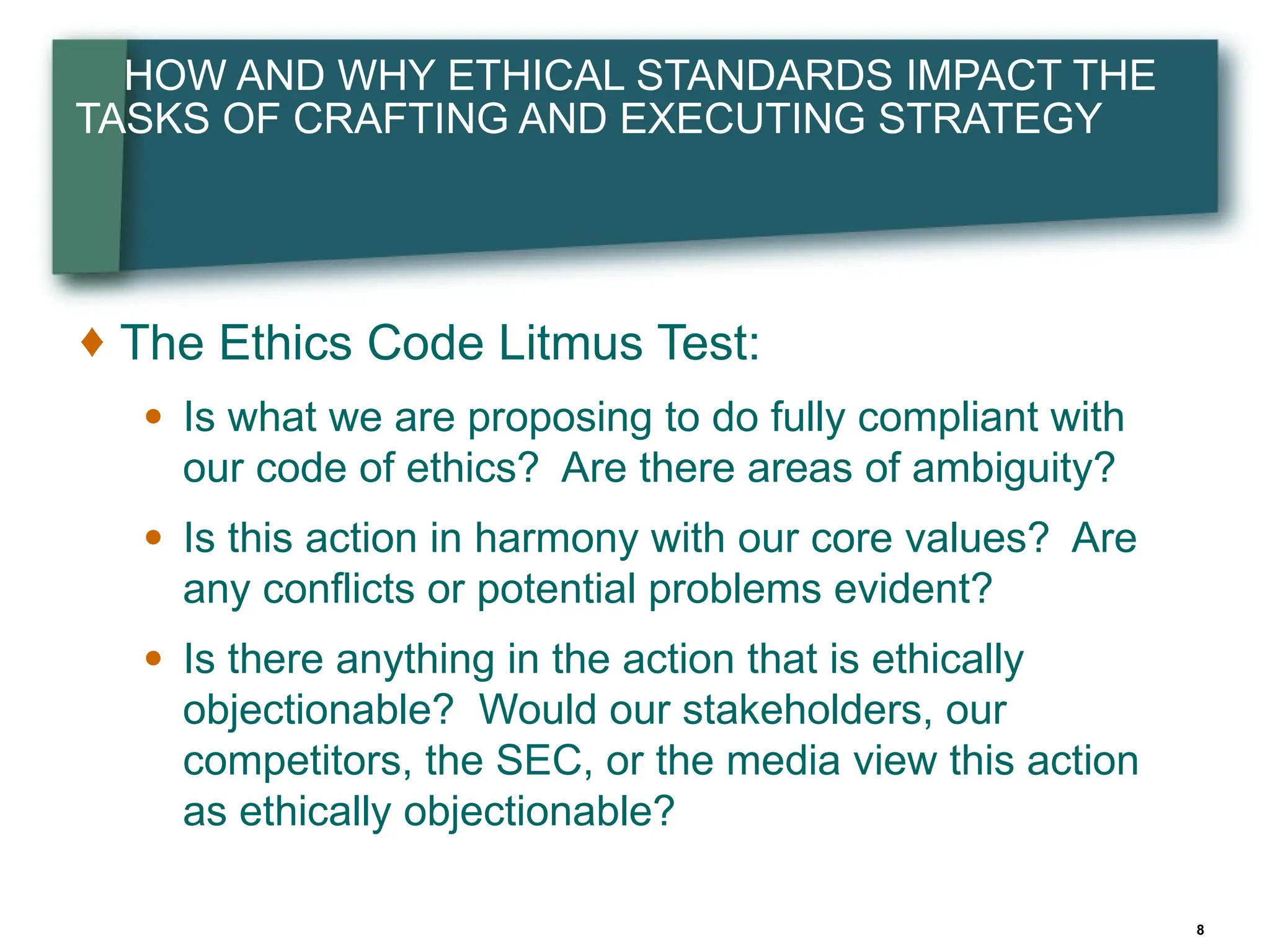 Business Ethics for Management Business. | PPTX