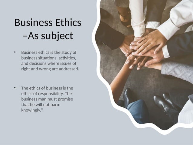Business Ethics Presentation for higher education.pptx | Business ...