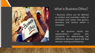 Business Ethics.pptx Ethical Issues and Dilemmas in Business - Ethical ...