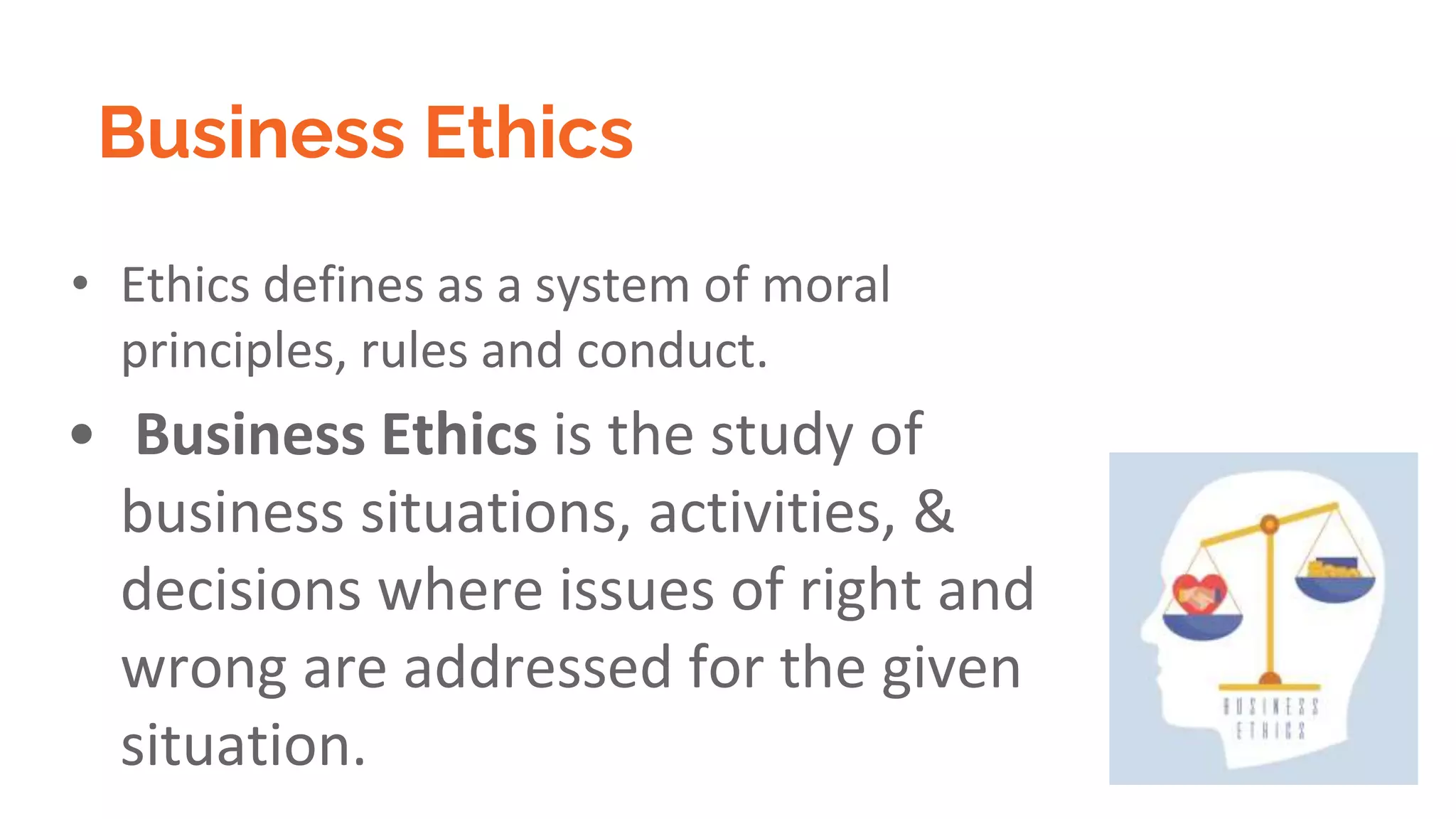 Ethics in Business? | PPT