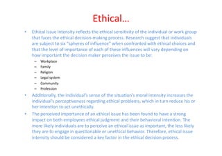 Business Ethics 07 | PPT
