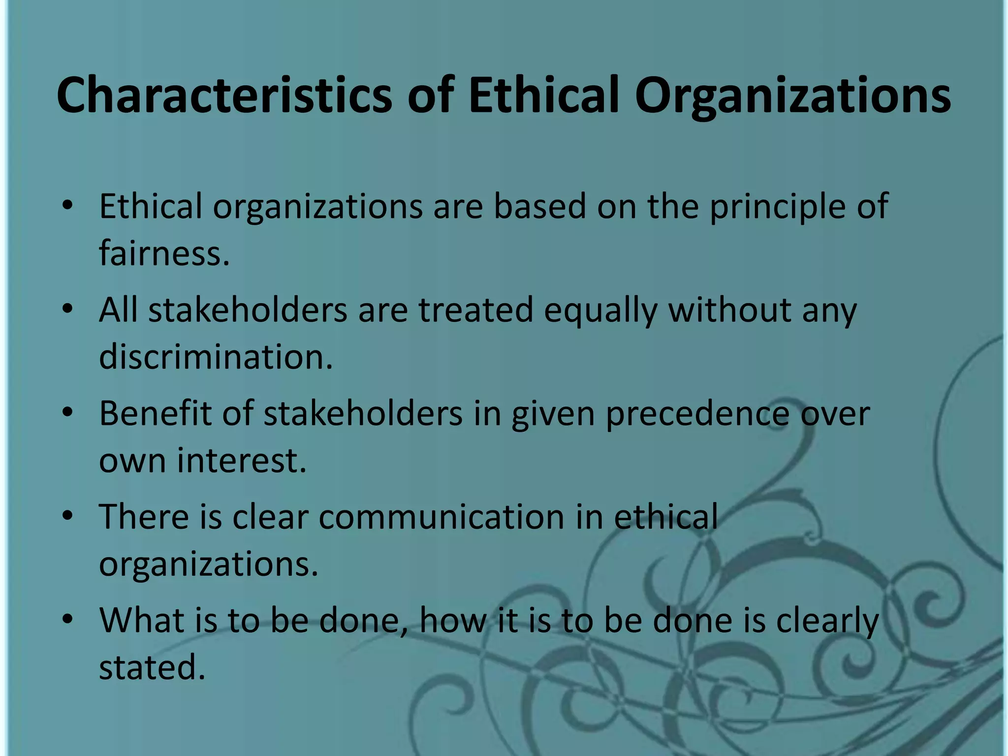 Business ethics and Corporate Governance | PPTX