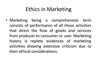 Business ethics and corporate social responsibility (1) | PPT