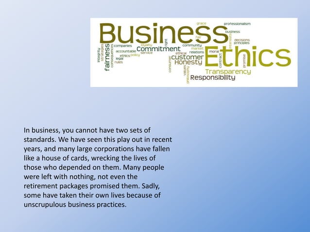 Business ethics and etiquette | PPTX