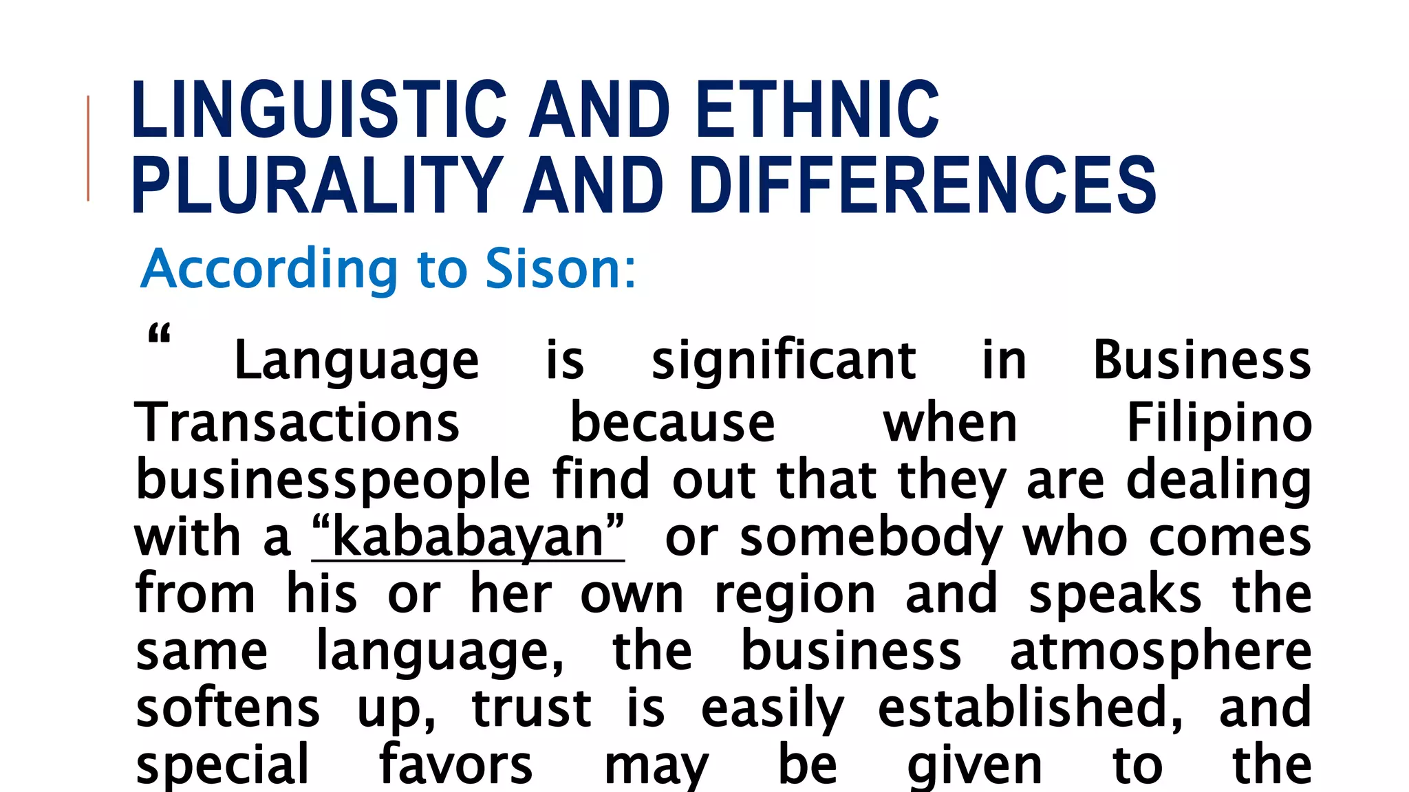 Business ethics and filipino values | PPTX