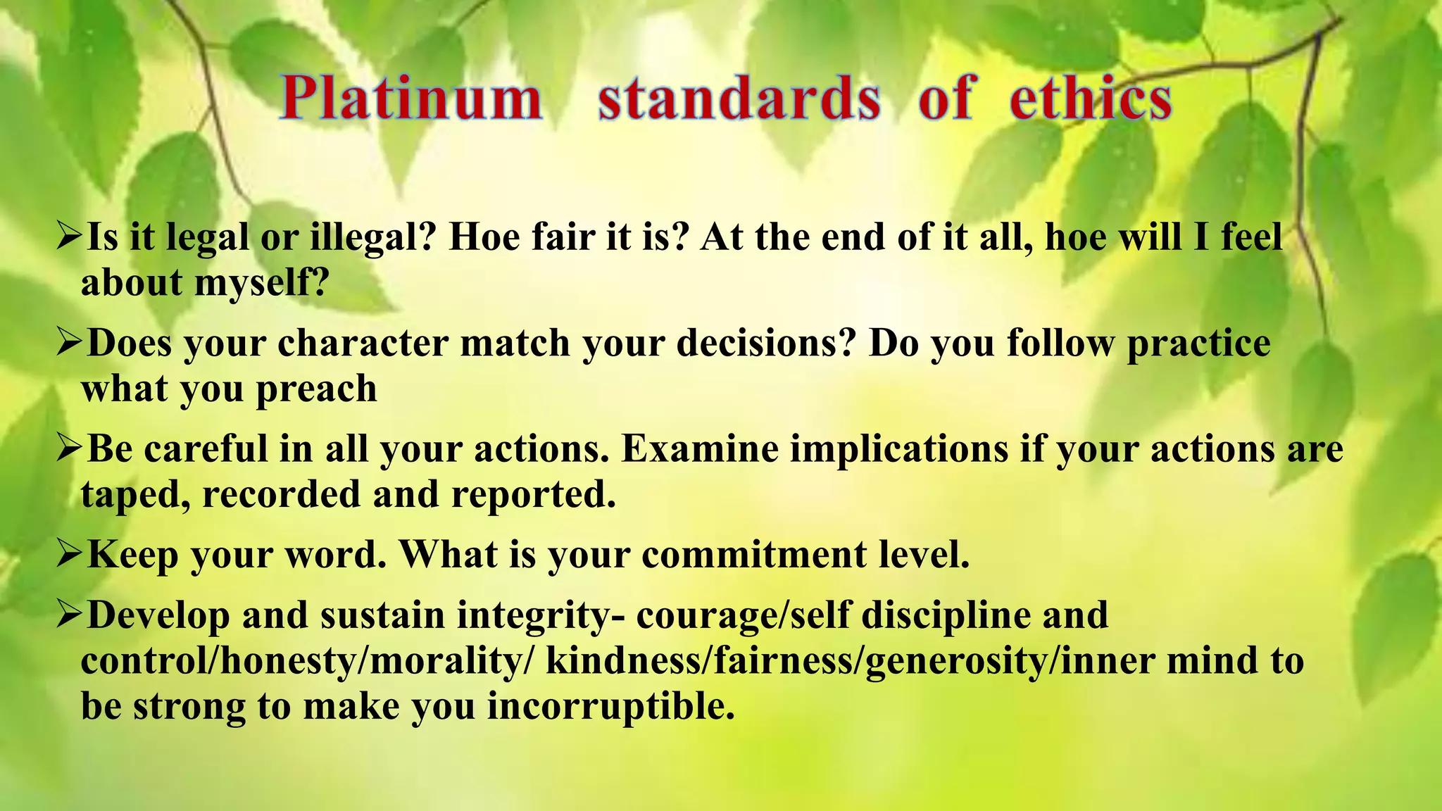 Business ethics and law | PPTX