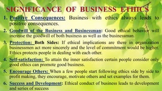 Business ethics and law | PPTX
