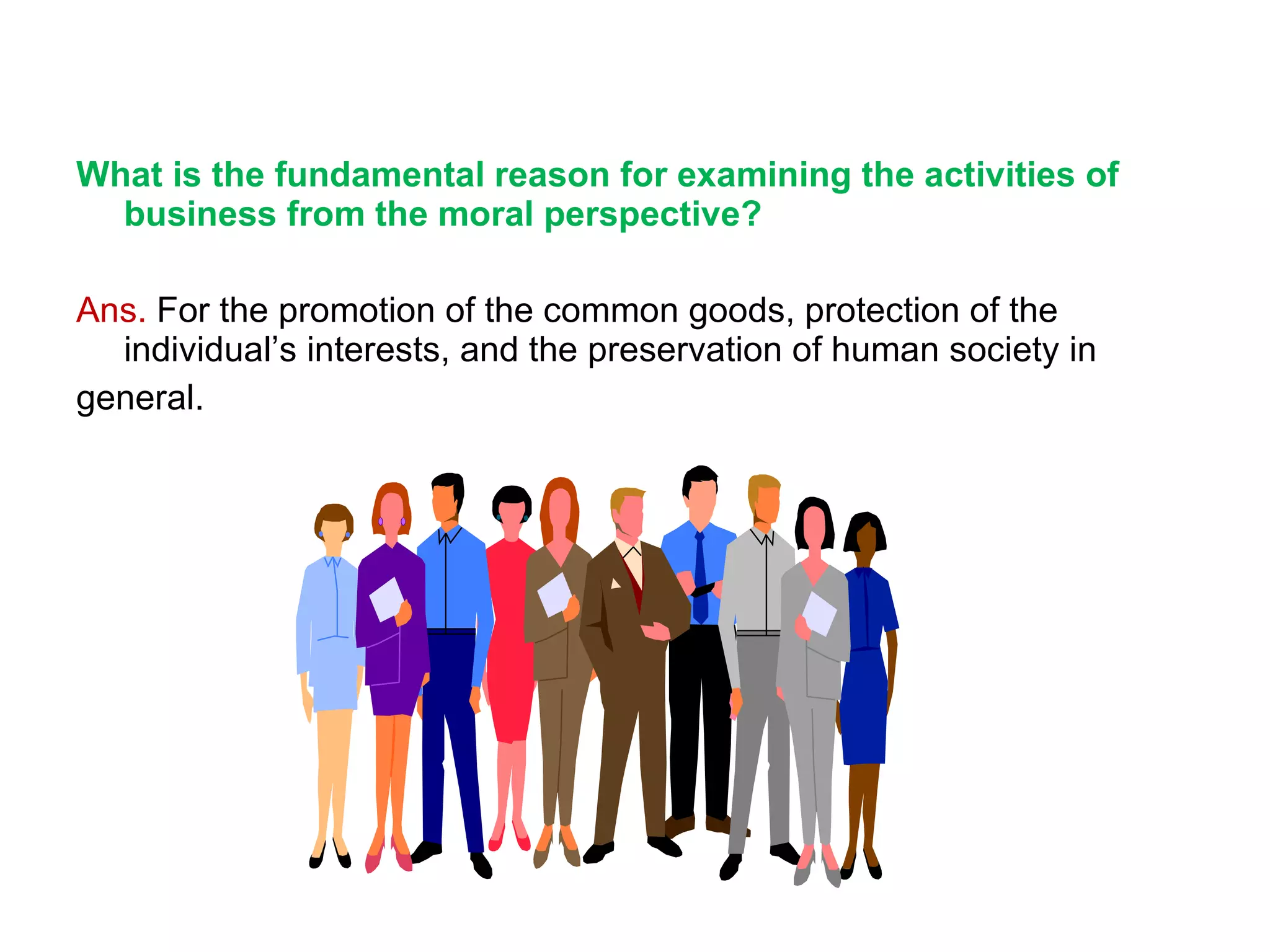 Business ethics and social responsibility | PPT