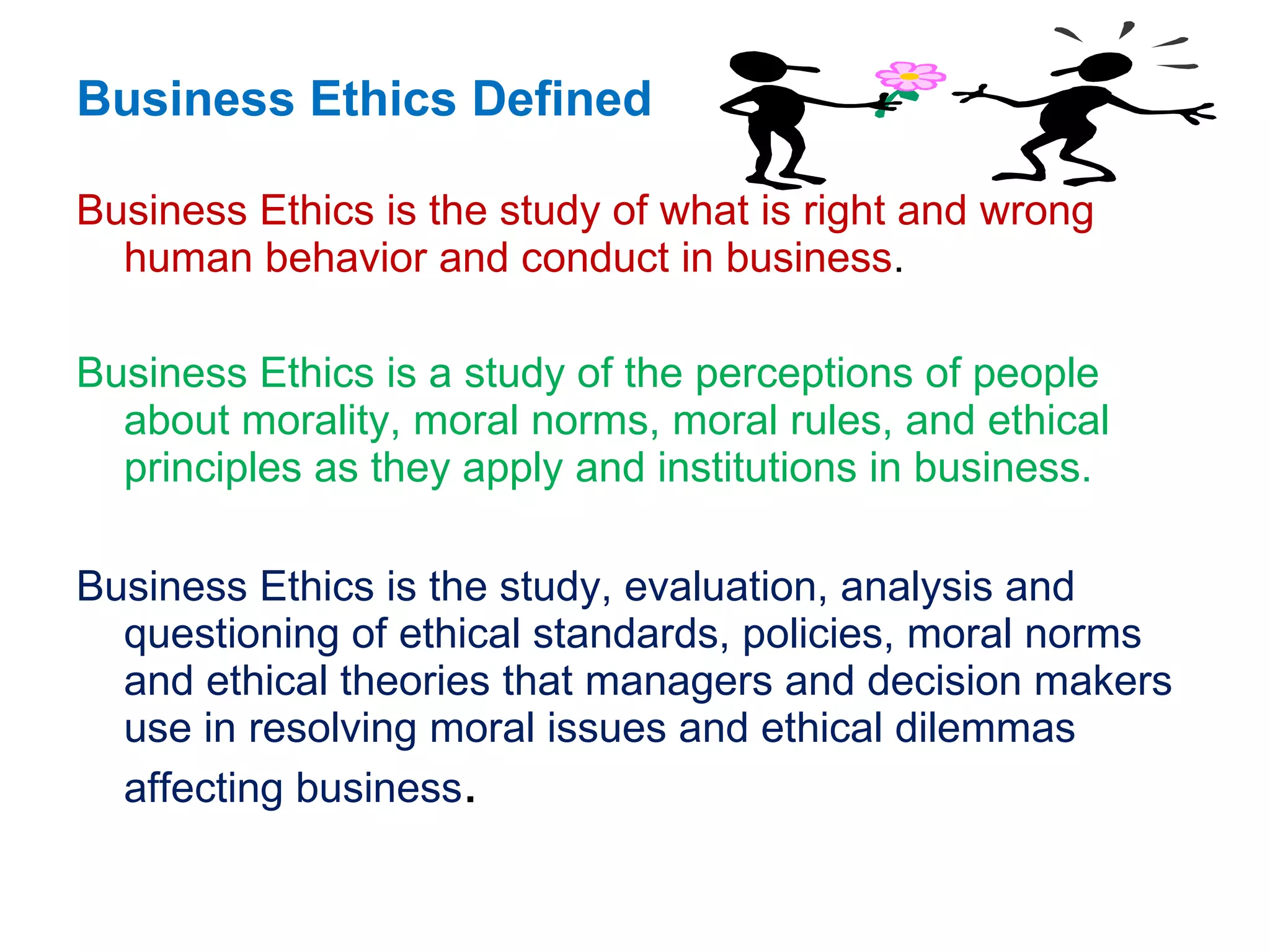 Business ethics and social responsibility | PPT