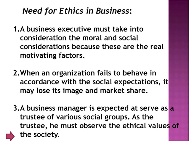 Business ethics and values | PPTX