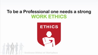 Business ethics at workplace | PDF