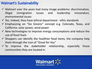 Business ethics case study on walmart | PPTX