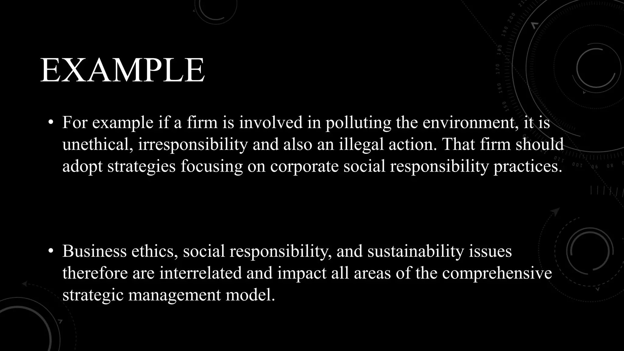 Business ethics (Strategic Management) | PPTX