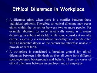 Ethical Dellama Business Ethics.ppt