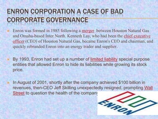 Business ethics & corporate governance | PPTX | Business Administration ...