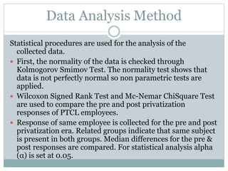 Pre and Post Privatization of PTCL | PPTX