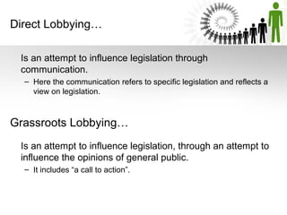 CORPORATE LOBBYING | PPT
