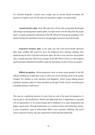Ethical Issues in HR | PDF