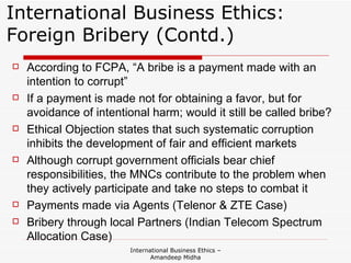 Business Ethics International Perspective | PPT