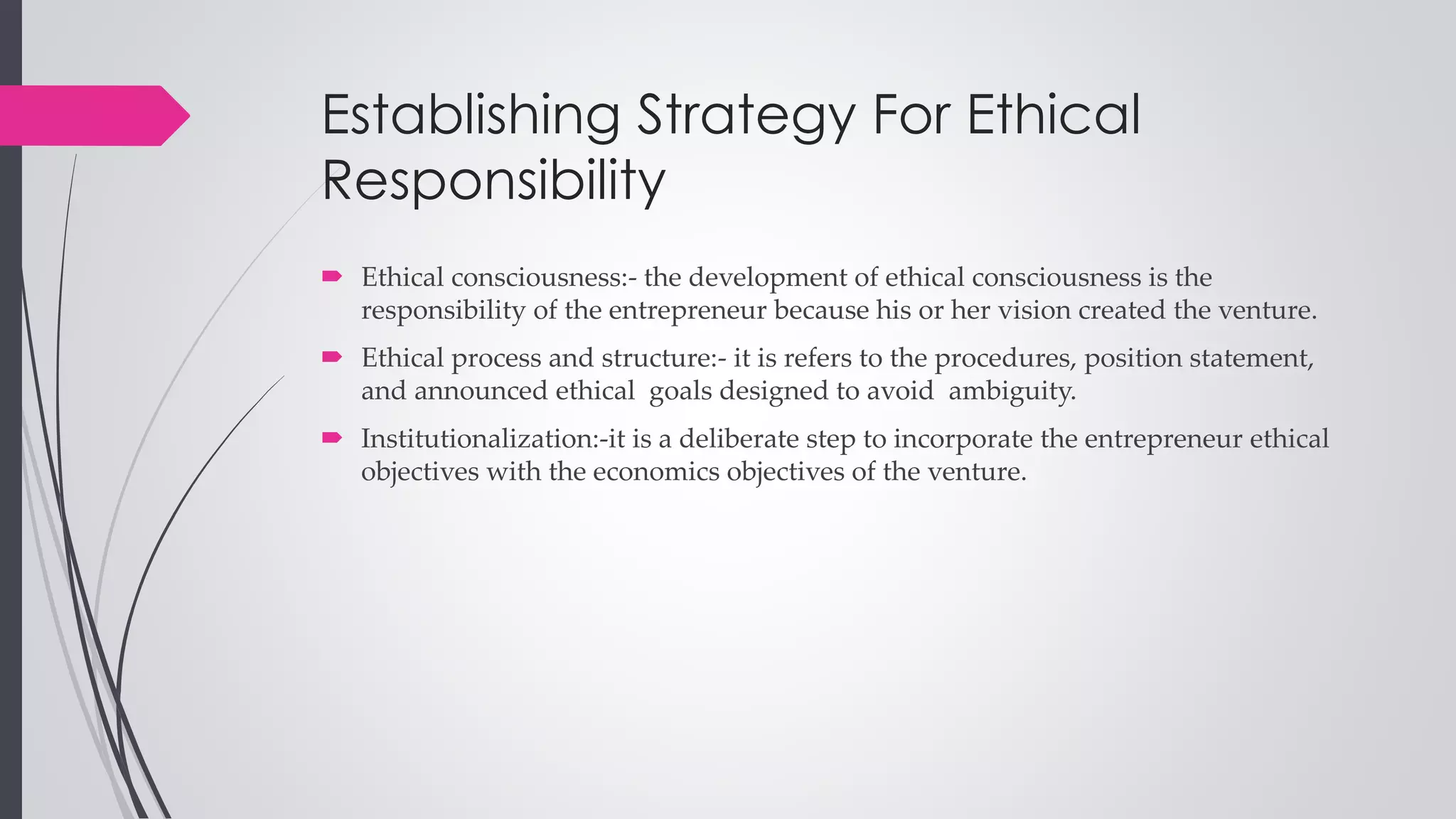 Business ethics kishore | PPTX