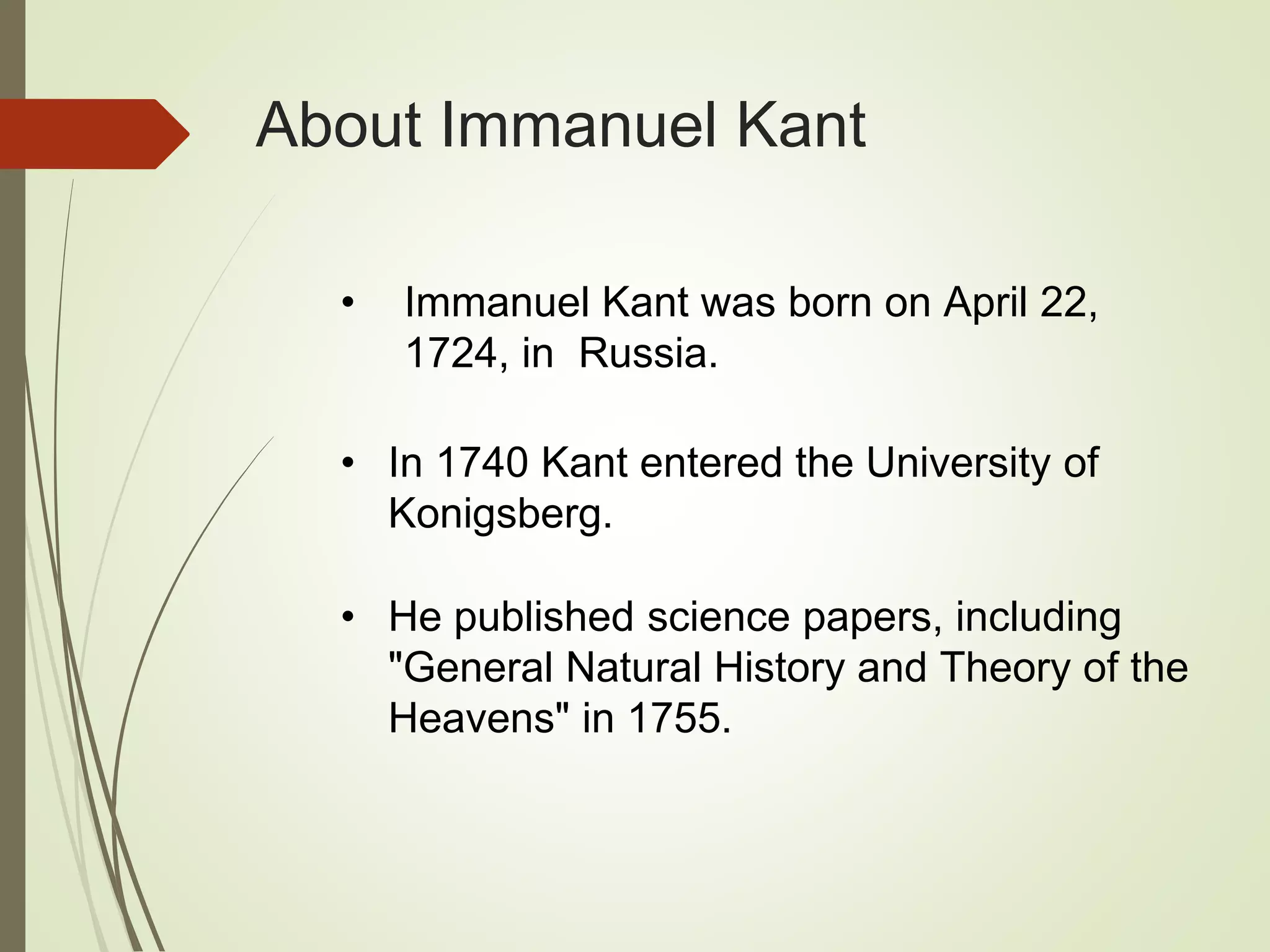 Business Ethics - Metaphysics of Morals by Immanuel Kant | PPTX