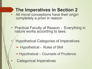 Business Ethics - Metaphysics of Morals by Immanuel Kant | PPTX