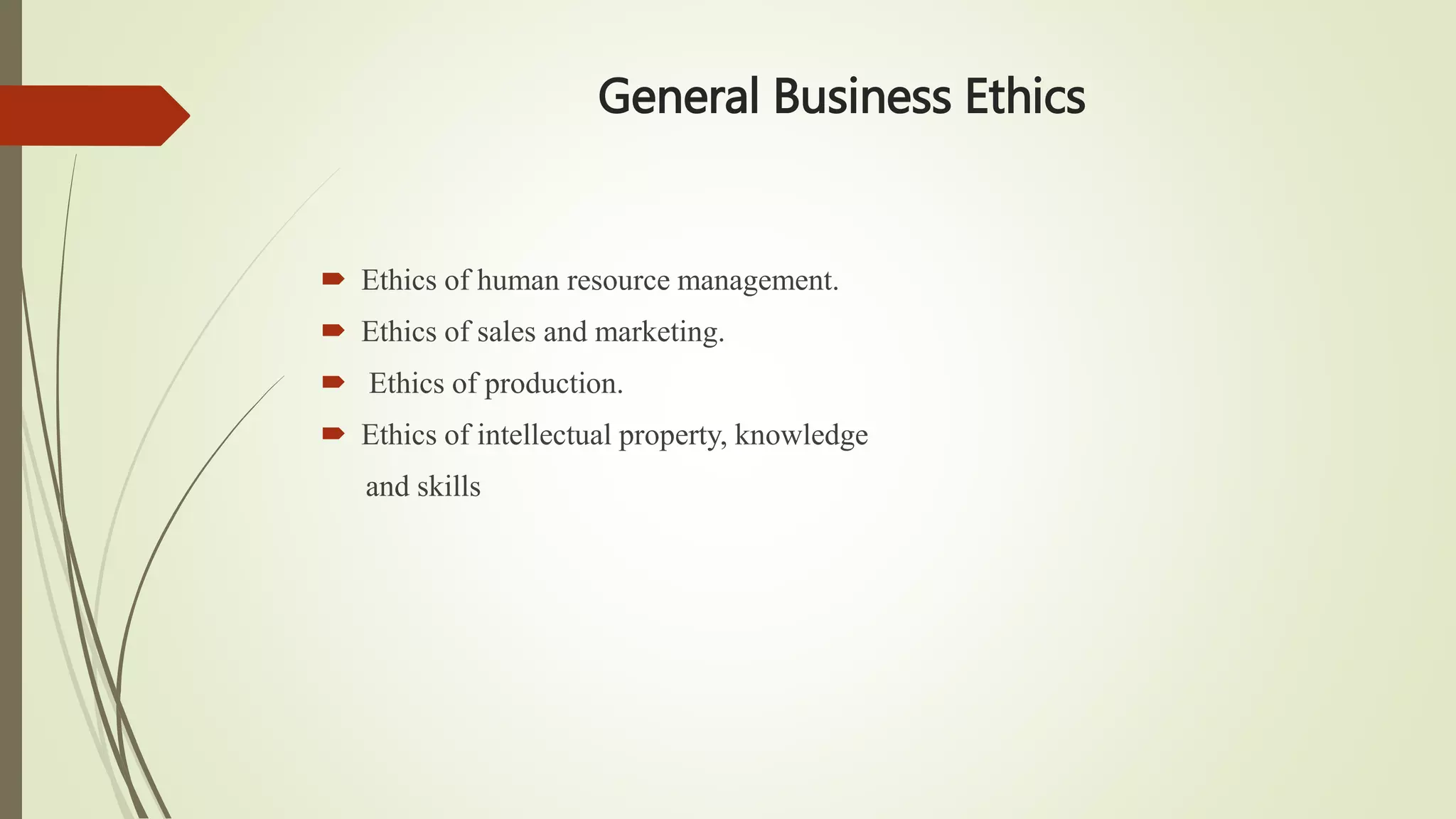 Business ethics(presentation) | PPTX