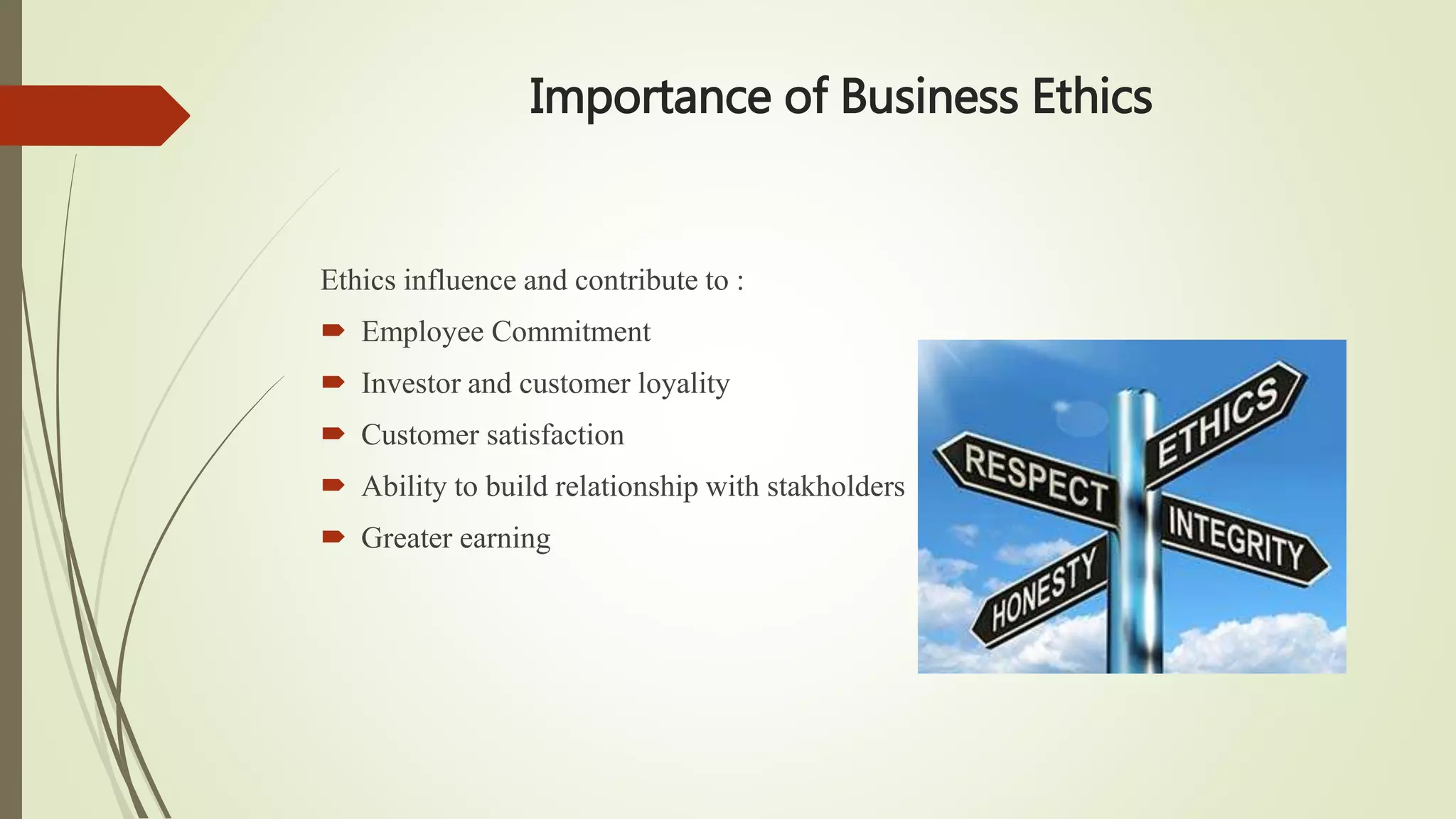 Business ethics(presentation) | PPTX
