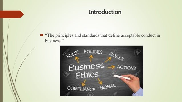 Business ethics(presentation)