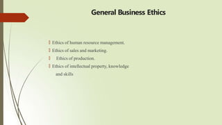 business ethics | PPTX