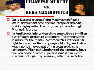 Phanees Murthy sexual harrasment case | PPT