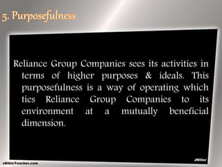 Business ethics of Reliance | PPTX