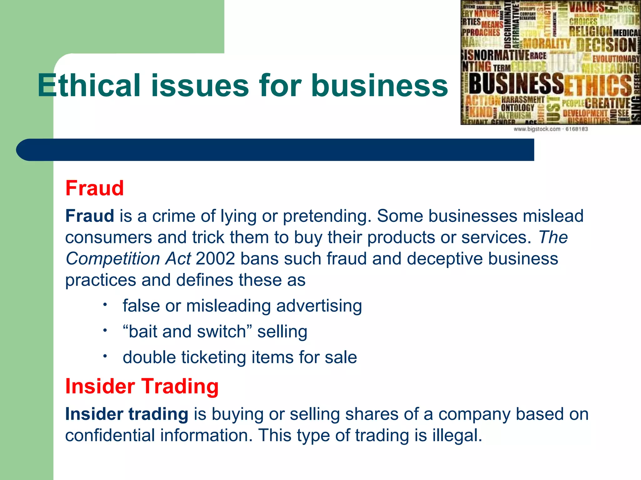 Business ethics & social resposibility | PPT